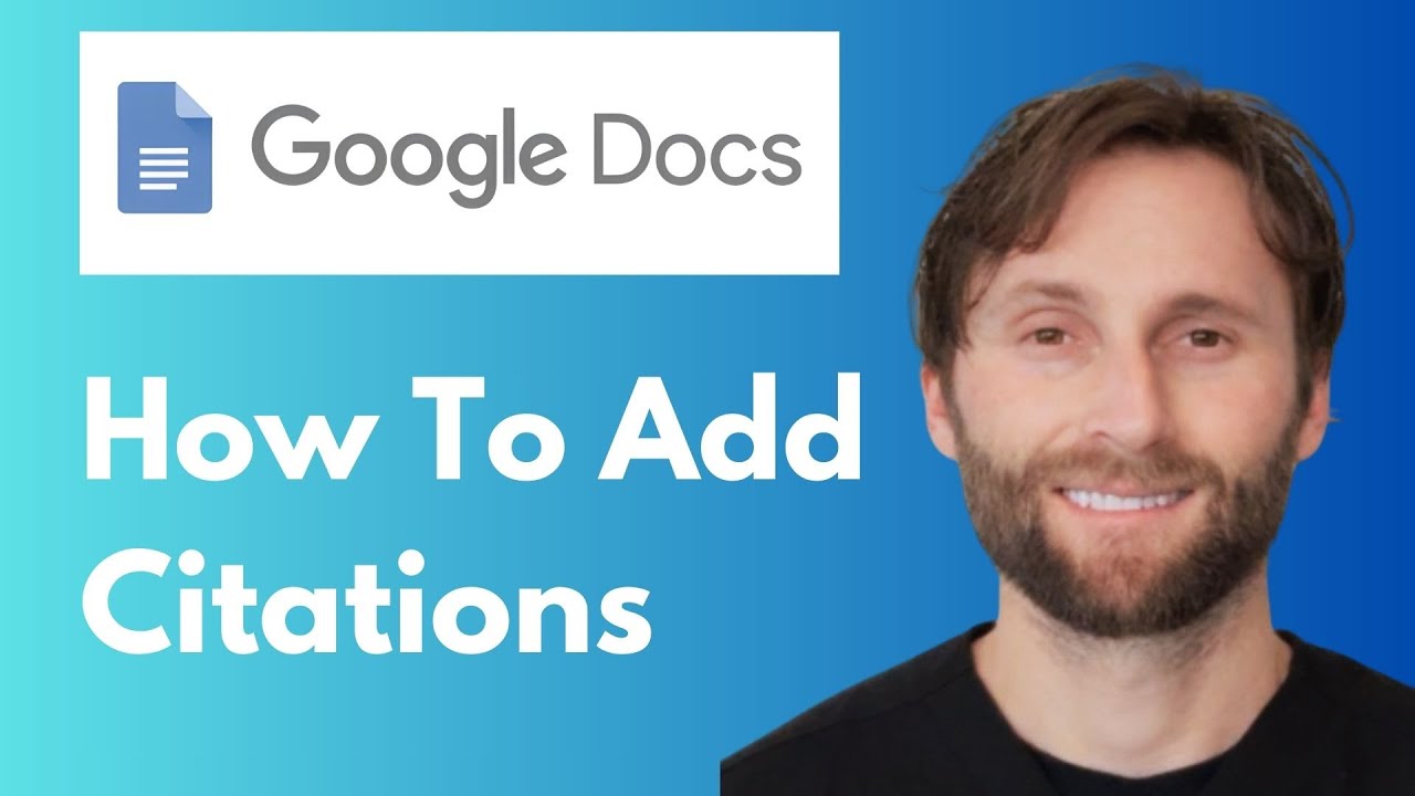 How to Add Citations in Google Docs [Full Guide 2026] - YouTube