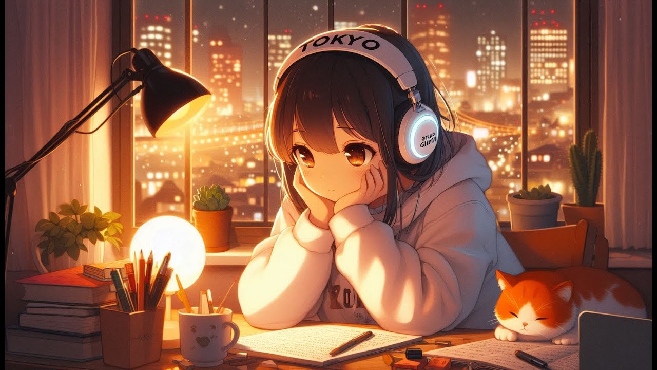 Cozy Study Vibes Lo Fi 🌙 | Cozy Vibes & Study Music 📚 - YouTube