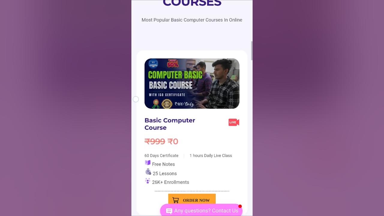 Free Computer Course | Free computer course with certificate | free computer course 2025 - YouTube