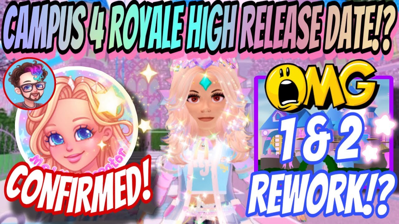 CAMPUS 4 ROYALE HIGH RELEASE DATE!? SPRING UPDATE 2024 RELEASED IN ...