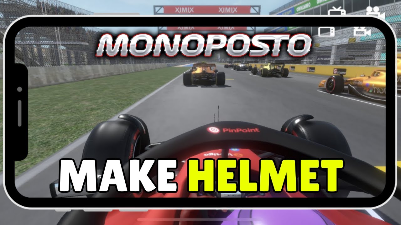 How to Add/Make Helmet & Suit Skins in Monoposto 2026 (Livery Skins ...