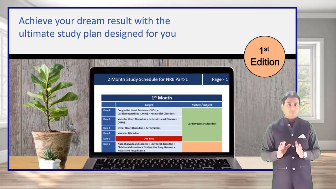 2 Month Study Schedule for NRE Part-1 - YouTube