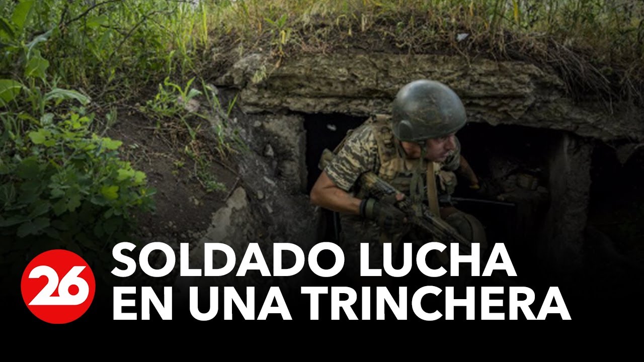 GUERRA RUSIA-UCRANIA | Un solo soldado ucraniano lucha contra las ...