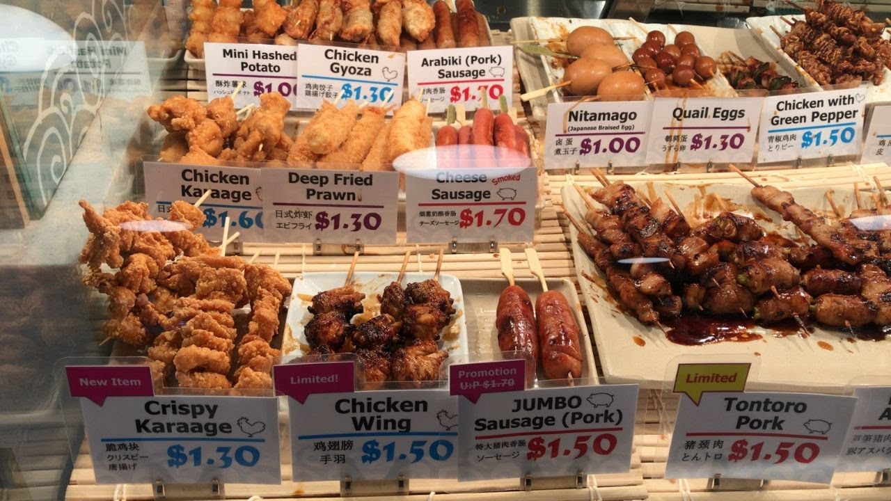 Yakitori Popular Japanese Skewers | Tori-Q | Singapore - YouTube