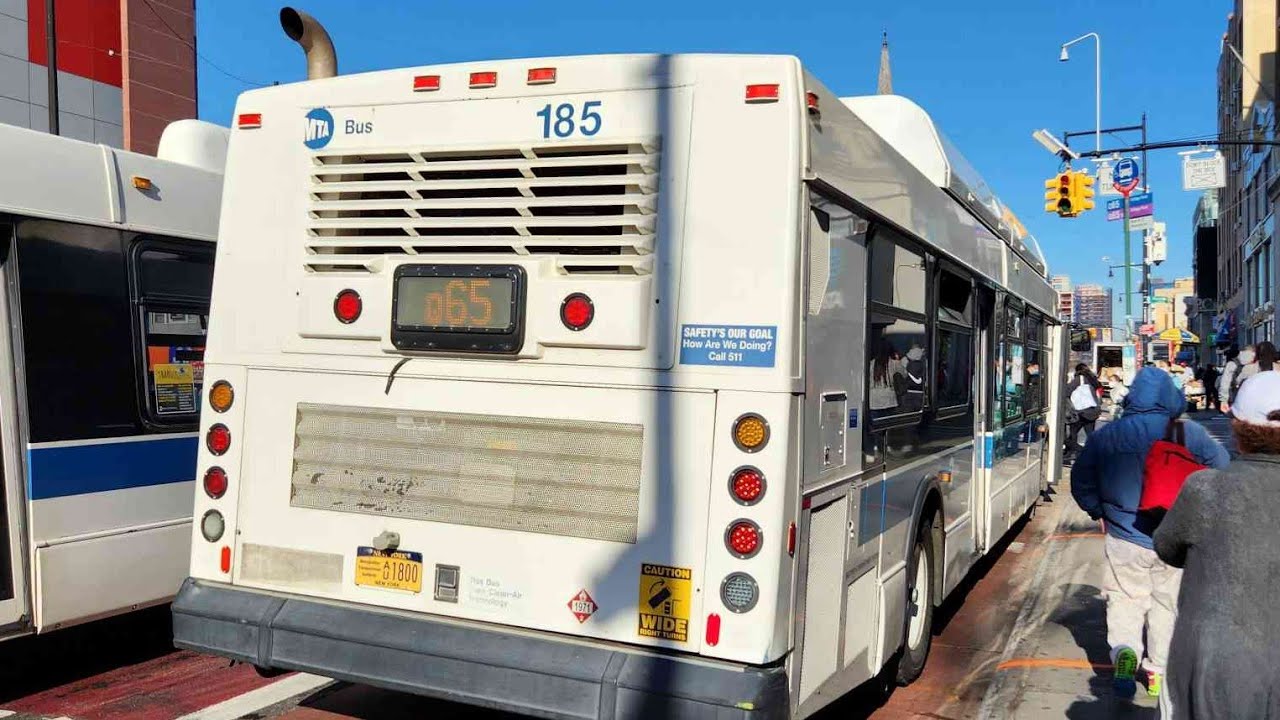 MTA Bus Company: Onboard 2011 New Flyer C40LF #185 on the Q65! - YouTube