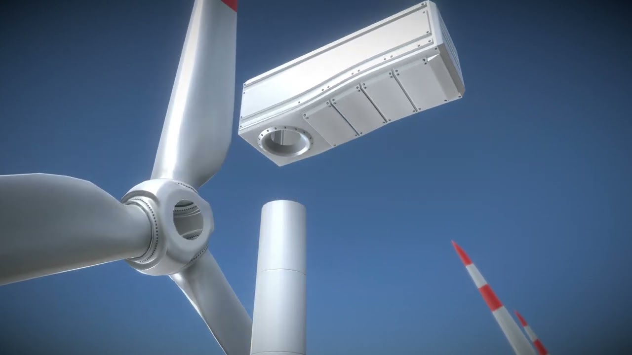 Low-Poly Wind Turbine 100m - Perspective 1 - YouTube