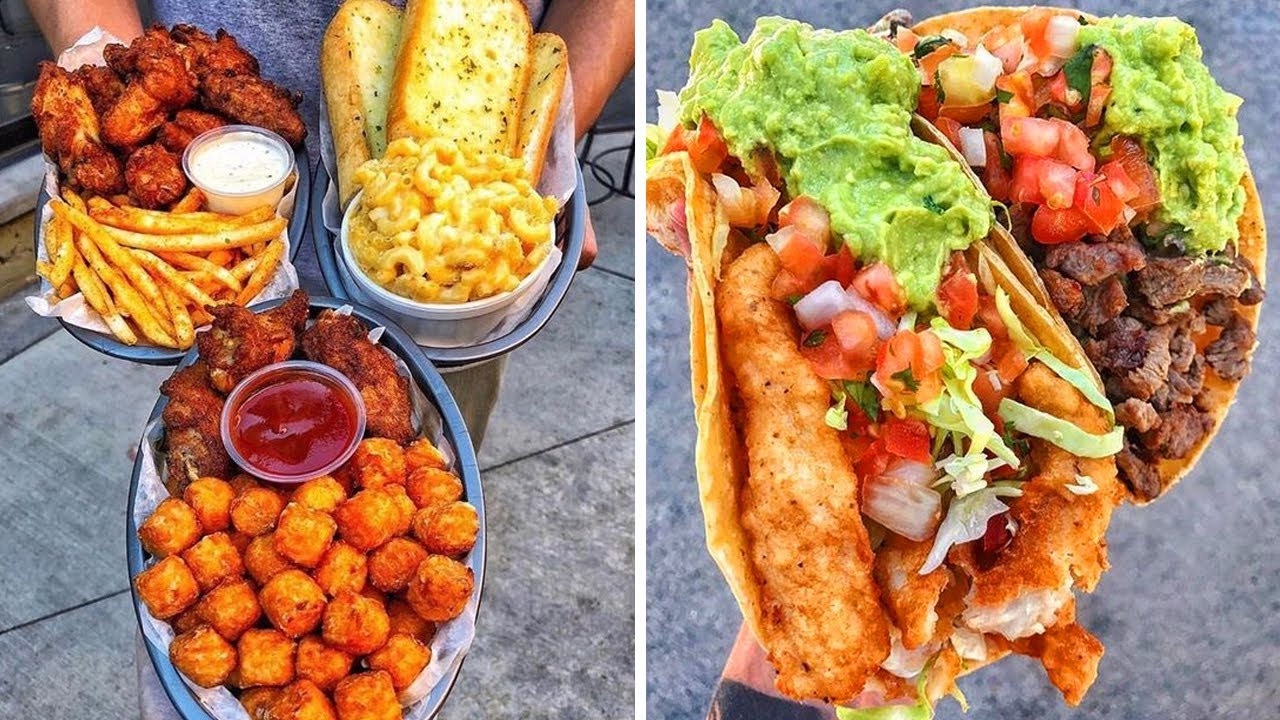 Oddly Satisfying Food Video Compilation | Mouth Watering & Tasty Food ...