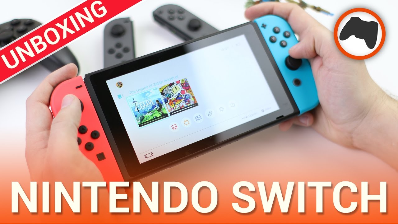 Nintendo Switch, unboxing e primo avvio! - YouTube