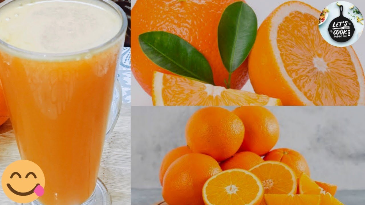 Orange Juice Recipe In Minutes | Refreshing Orange Juice | Fruit Juice ...