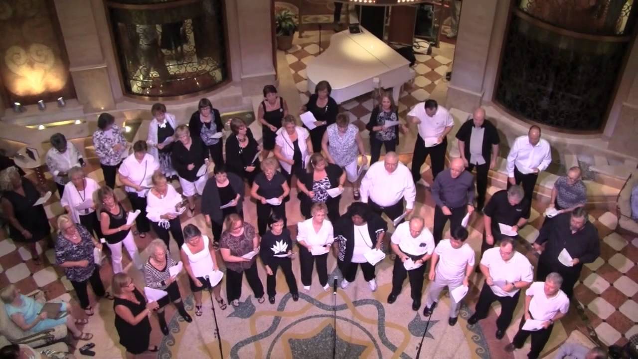 Crown Princess Pop Choir Jan 20 2012 - YouTube