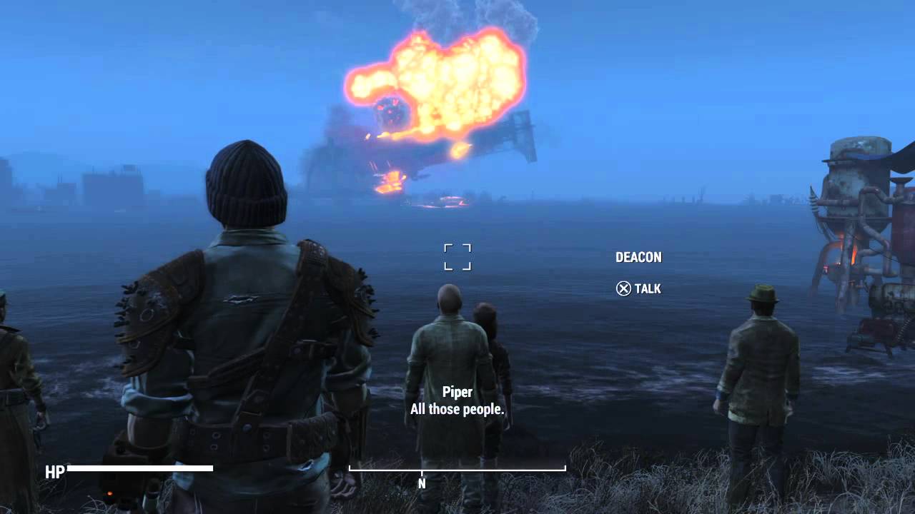 Fallout 4 - Fall of the Prydwen - YouTube