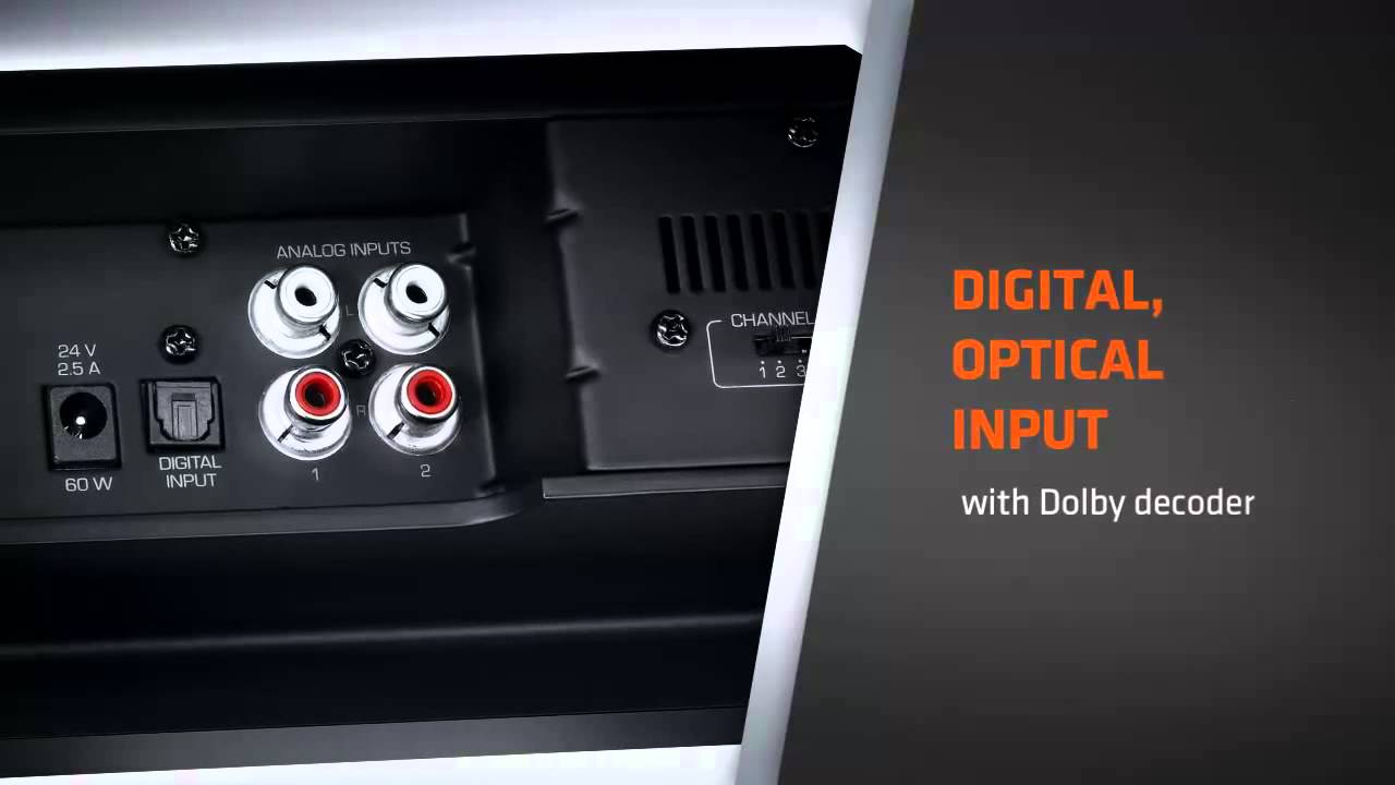 Magnat WSB 50 - Powered soundbar/home cinema system with wireless ...