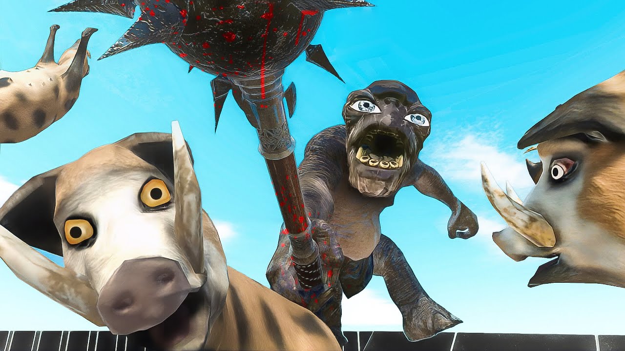 How Did Pigs Defeat The Stupidest Troll? in ARBS | Animal Revolt Battle ...