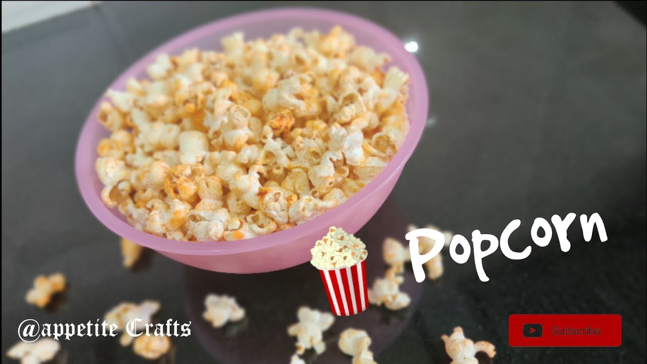 Popcorn | 🍿 in just 2mins how to make popcorn - YouTube