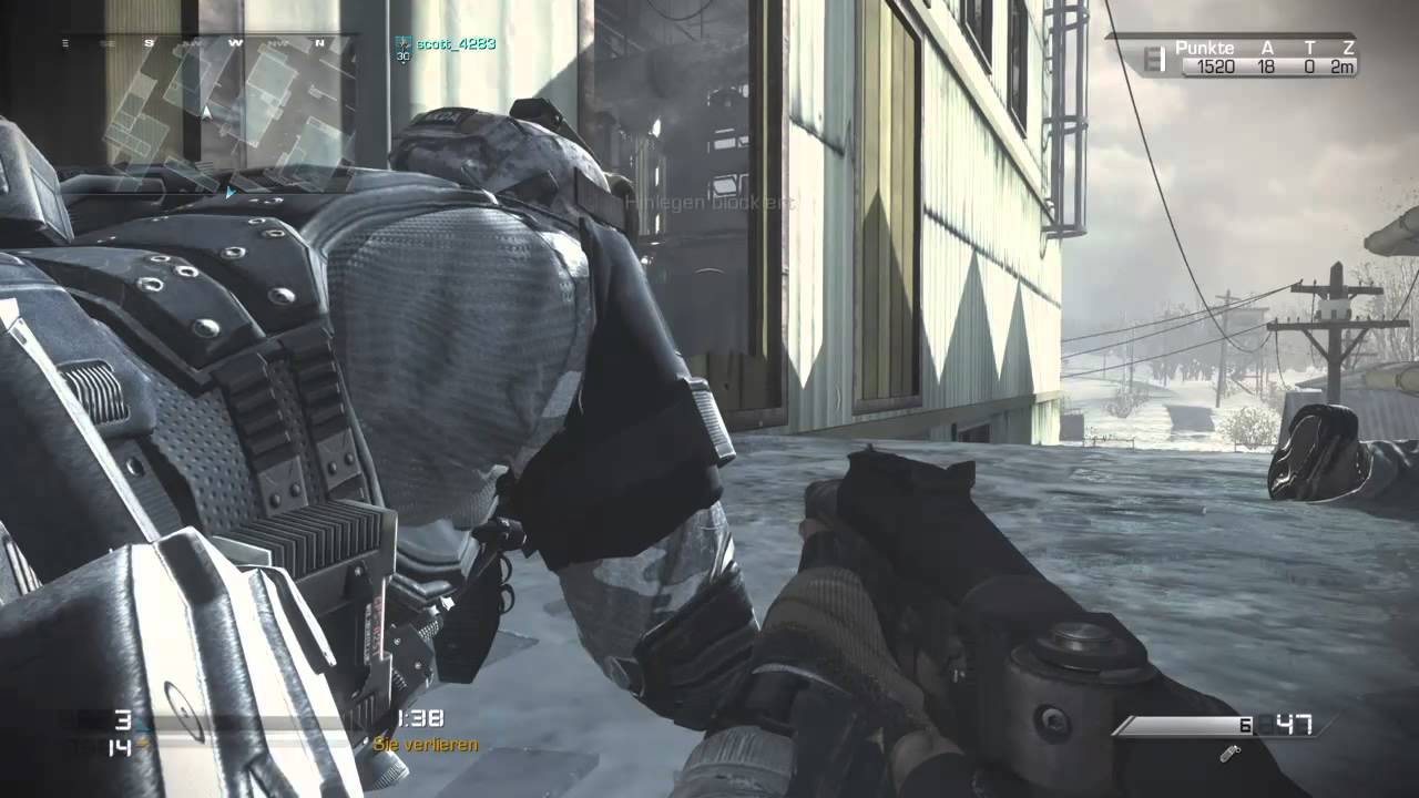 Call of Duty Ghost Freight Kem 45-1 Infected Bulldog - YouTube