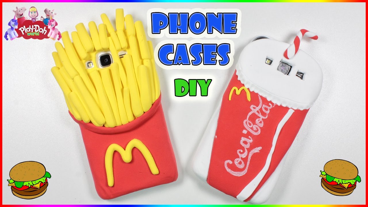 How To Make McDonald's Phone Cases | DIY Coca-Cola Phone Case | Fries ...