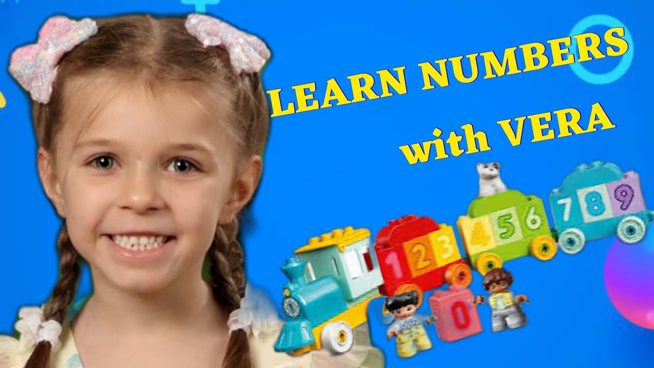 Learn numbers and colors with Vera - YouTube