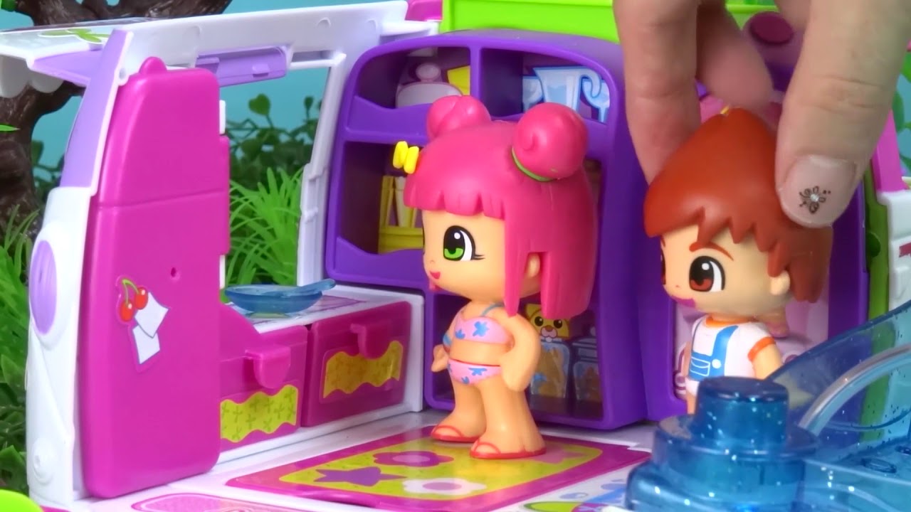 Pinypon 🔴 Pinypon Camper Van - Pinypon Toy Videos (Spanish) - YouTube