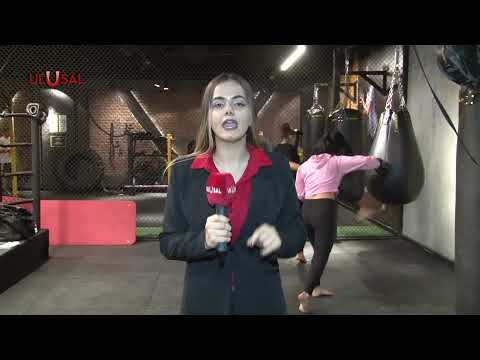 Kadınlardan kick boks eğitimine ilgi