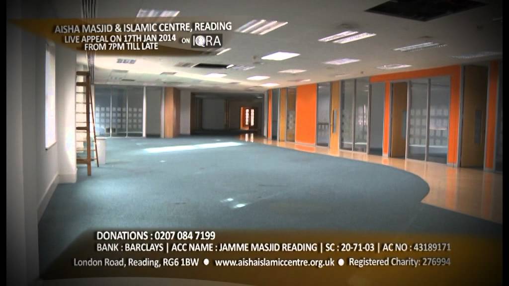 ADVERT MASJID E AISHA READING - YouTube