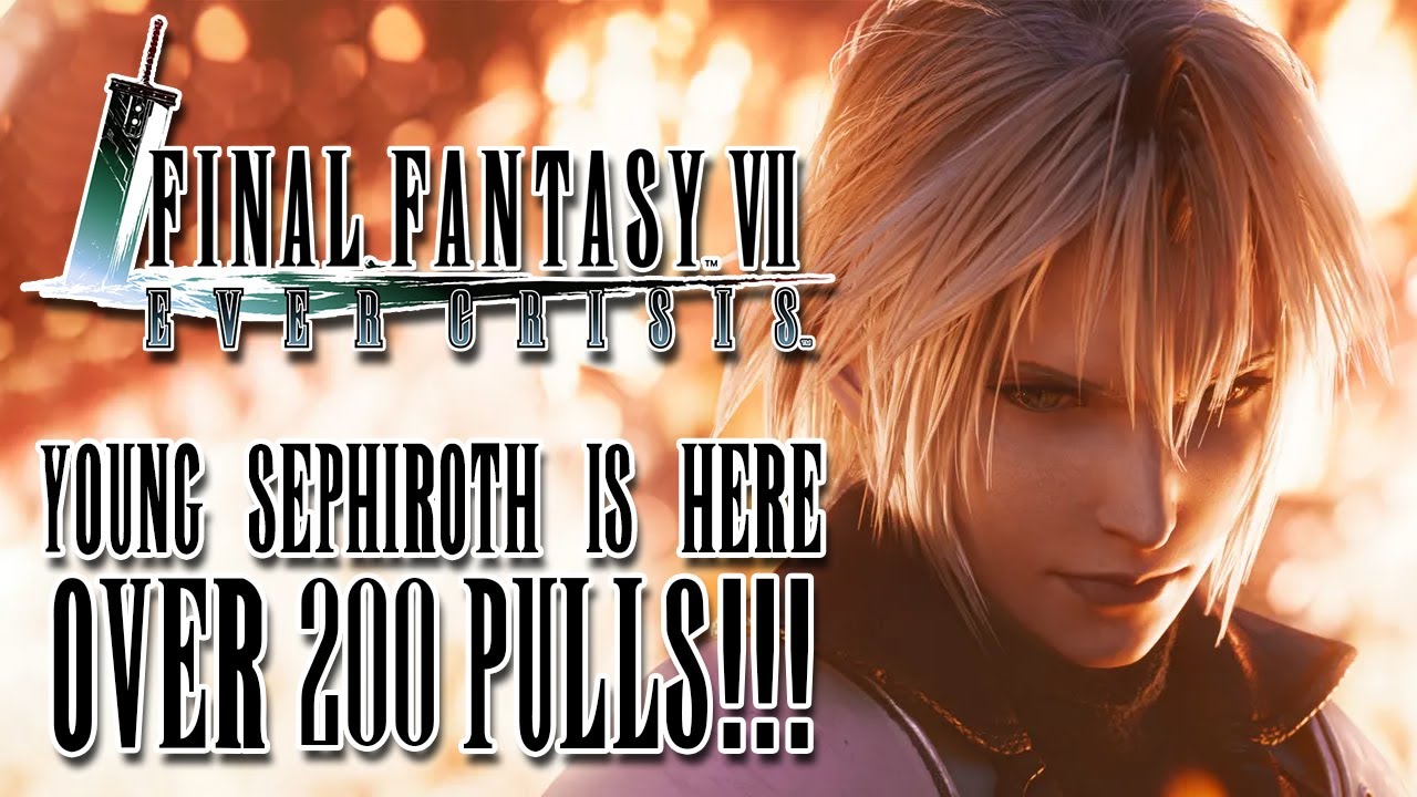 FF7 Ever Crisis: Over 200 Sephiroth Banner Pulls!!! - YouTube