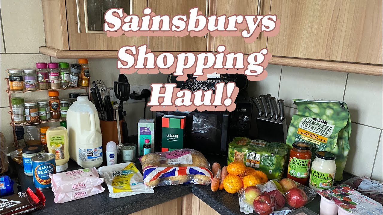 Sainsbury’s Top Up shop || UK shopping haul - YouTube