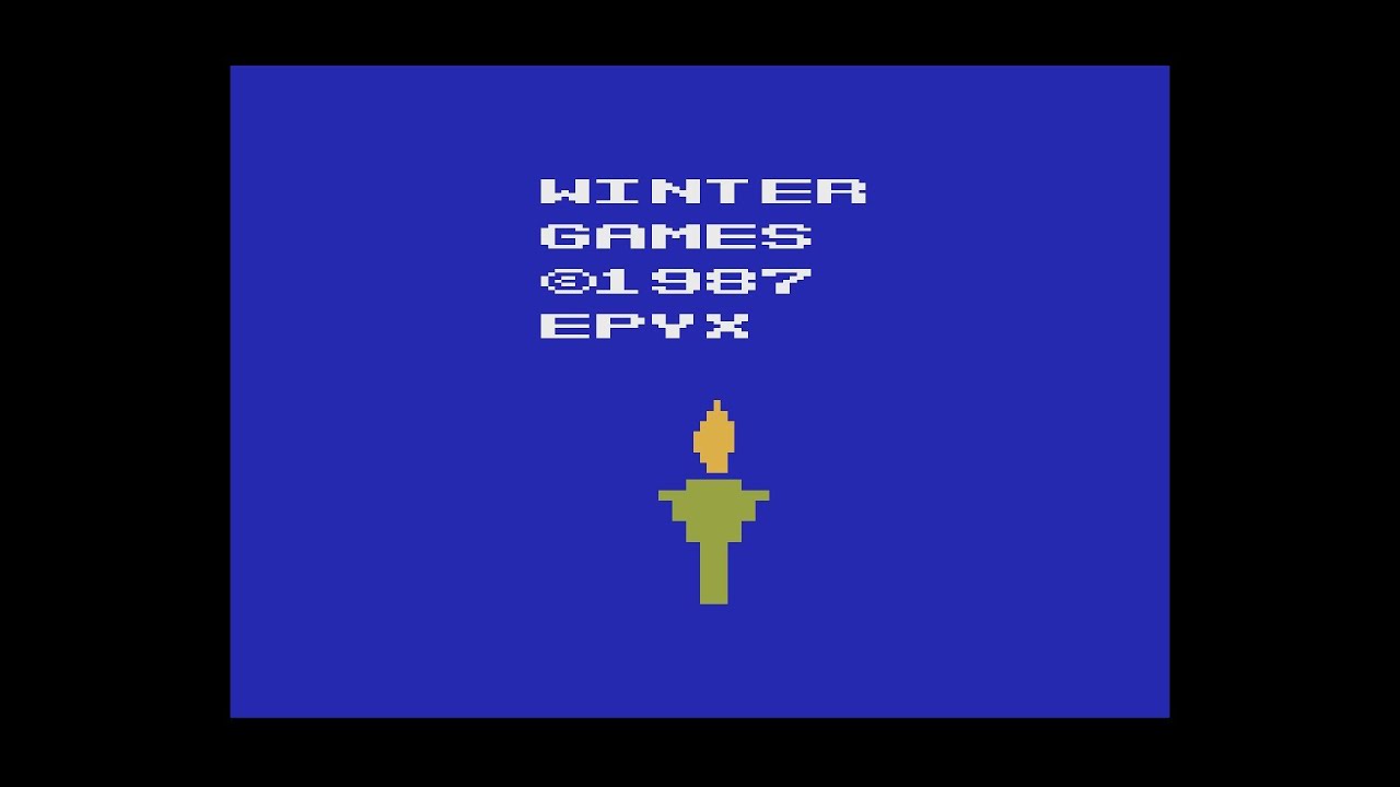 Winter Games [Slalom] | Atari 2600 | High Score Hunter @ lvlupscore.com ...
