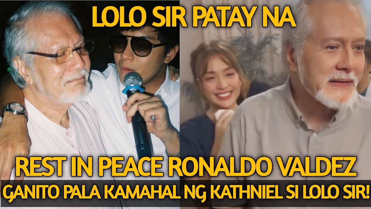 GANTO PALA ANG TRATO NG KATHNIEL SA KANILANG LOLO SIR NA SI RONALDO ...