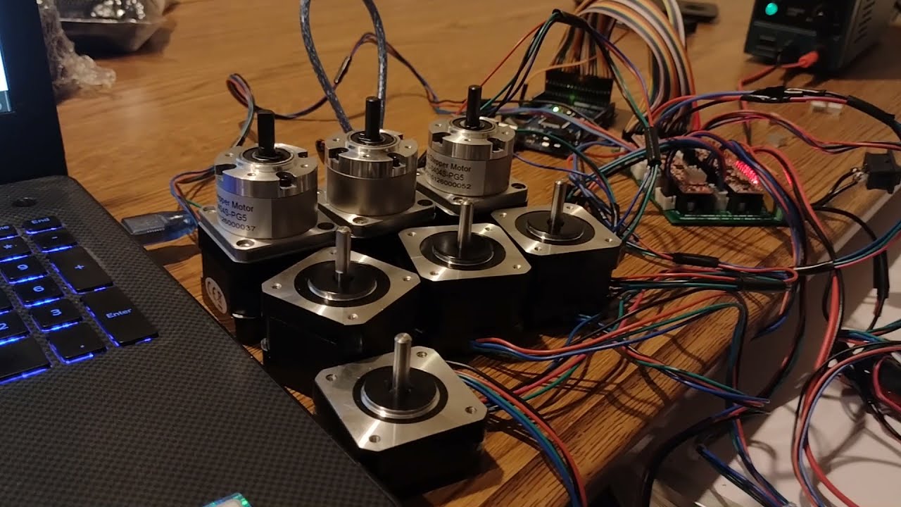 Thor Robot Arm Electronics Test - YouTube