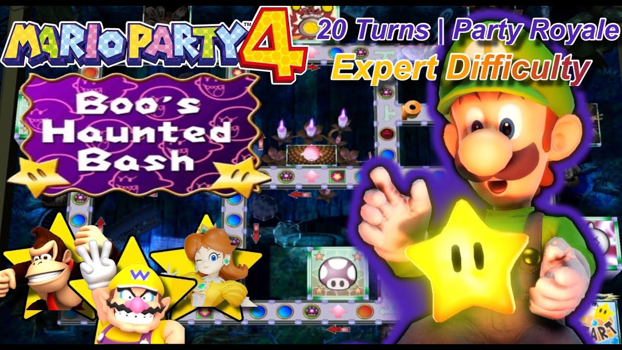 Mario Party 4 - Episode 4 - Boo's Haunted Bash & Mystic Match 'em - YouTube