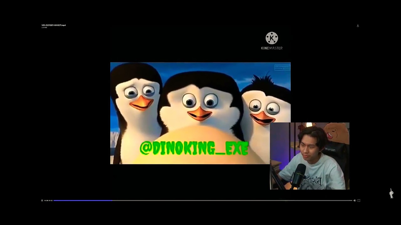 meme pinguin yg di reaction hitzeed CH - YouTube