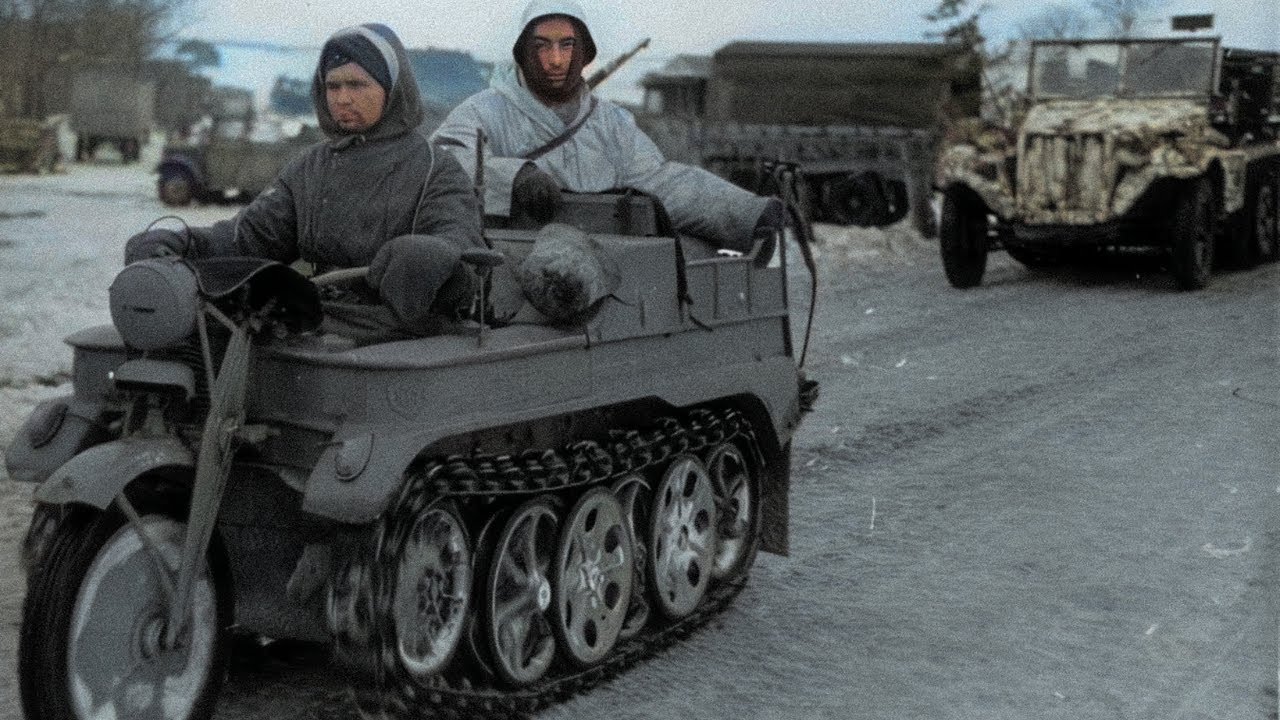 Sd.Kfz. 2 Kettenkrad – Airborne Tractor / Me 262 runway tug of the ...