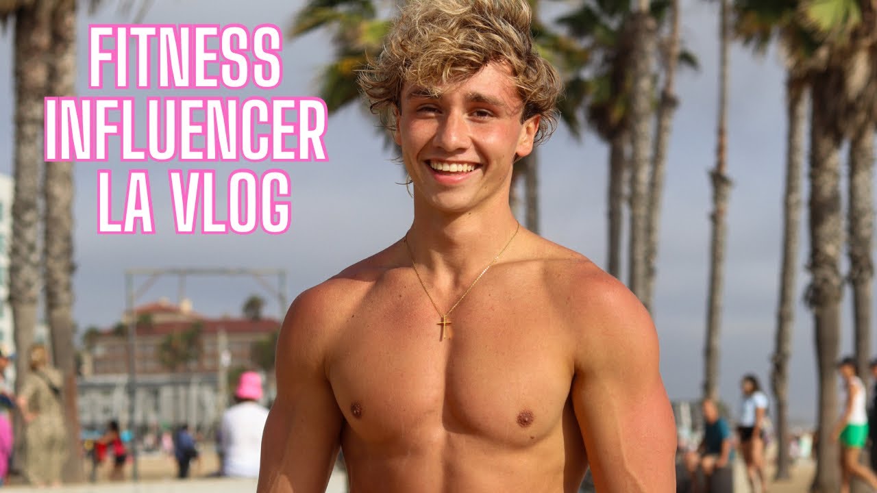 FITNESS INFLUENCER GOES TO LA | GOING TO LA FOR A GYMSHARK EVENT | I ...