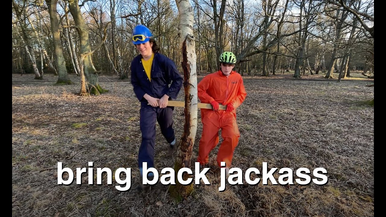 Bring back jackass | The blowback scene from Trying It At Home 2 - YouTube