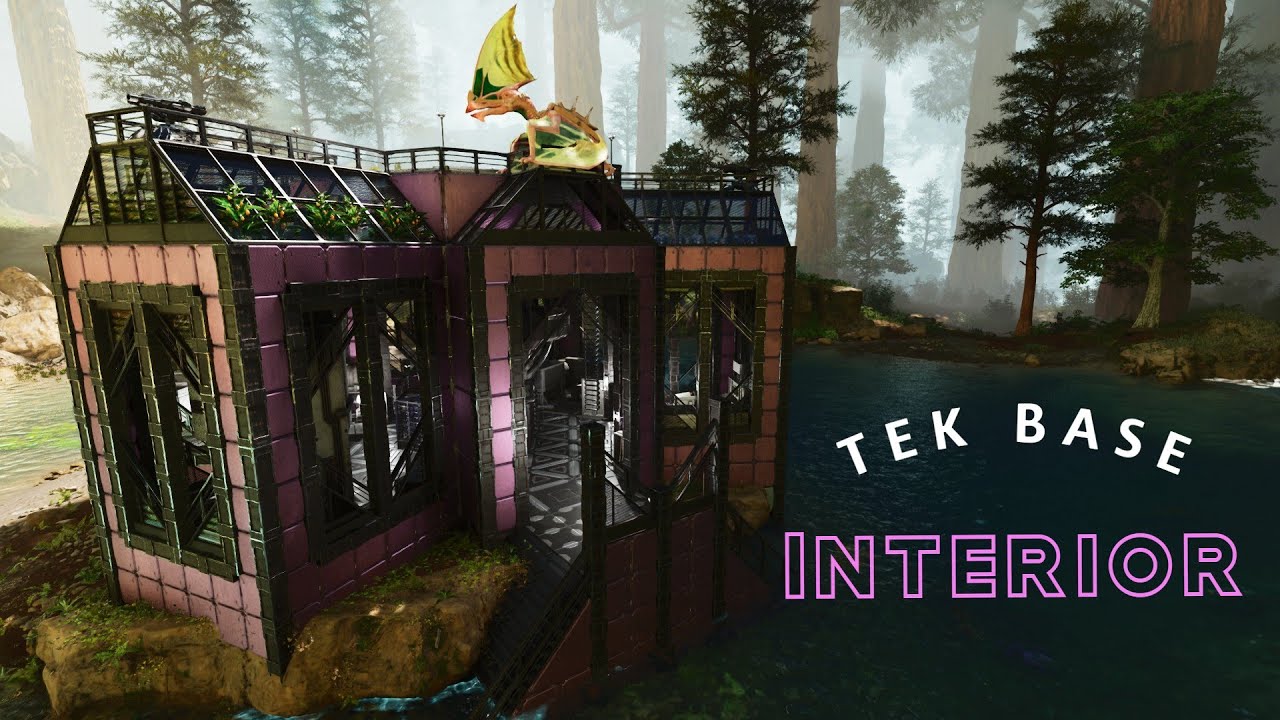 # 5 (Interior) Tek Base - How to build [ Ark: Survival Ascended ] - YouTube