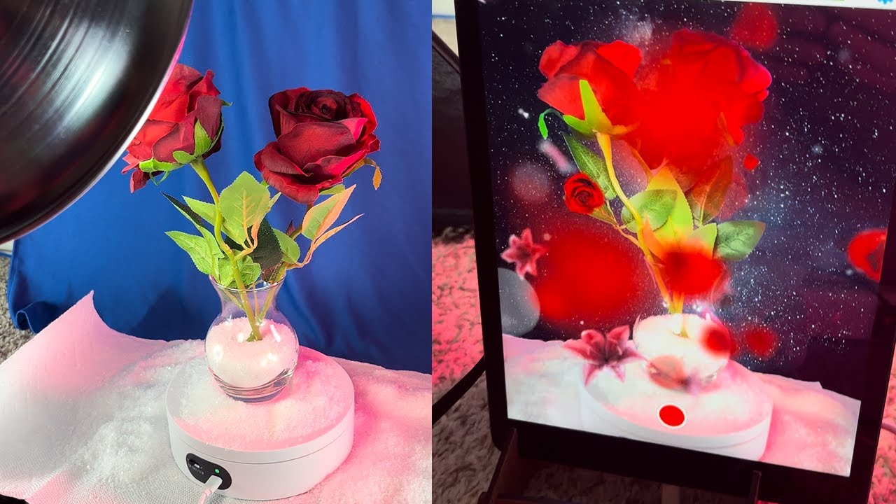 Rose Product Videography with Teleplay app - YouTube