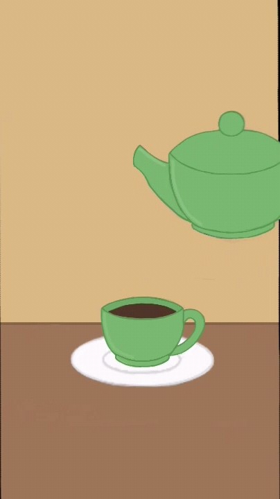Teacup animation #teacup #animation - YouTube