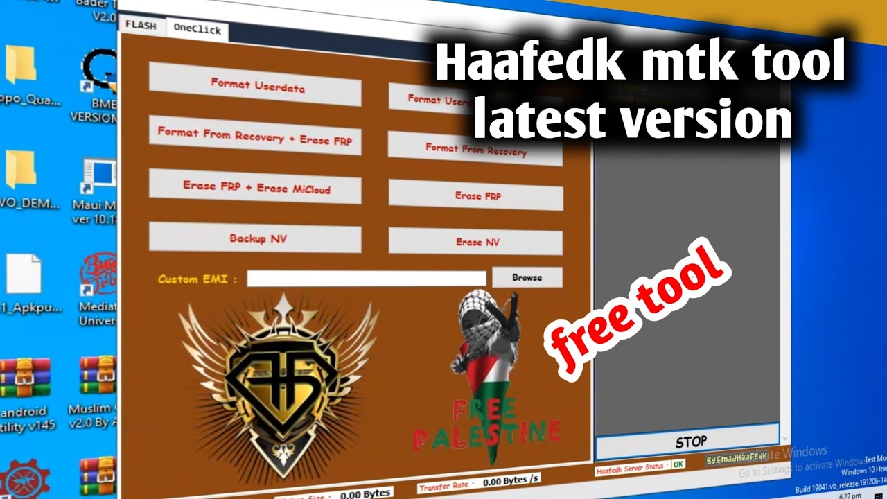 Haafedk mtk tool latest version | mtk universal tool | free frp unlock ...