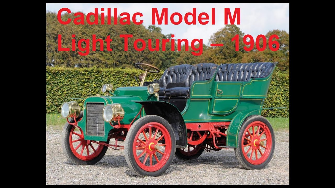 Cadillac Model M Light Touring – 1906 autos - YouTube