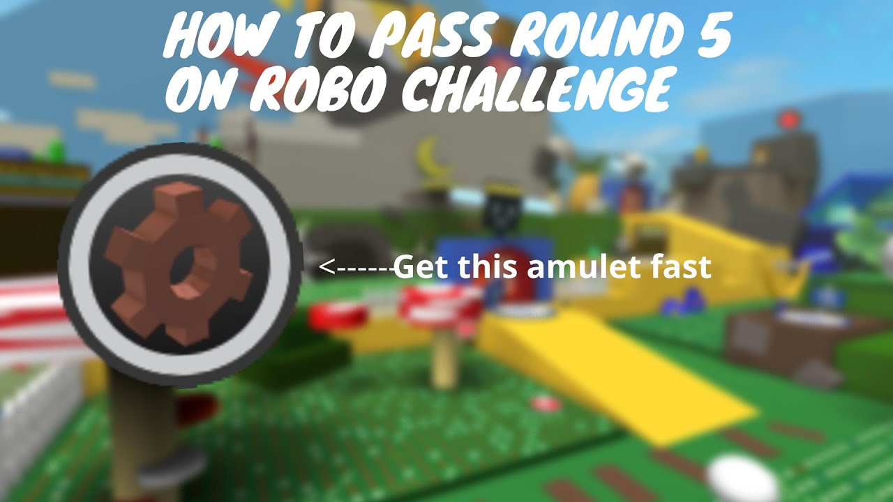 How to pass round 5 robo challenge for mid game players | Roblox Bee ...