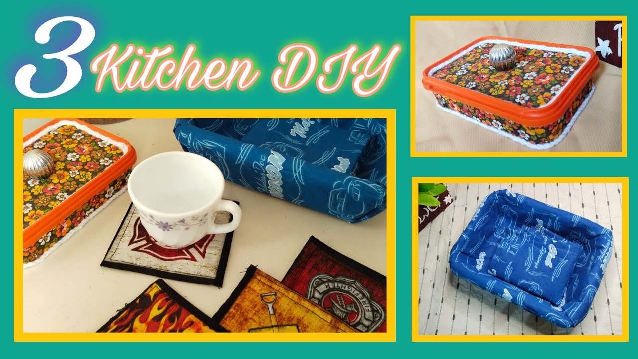 3 useful kitchen DIYs// kitchen decoration Ideas// kitchen hacks// part ...