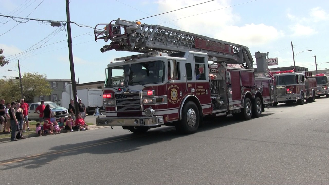 NJ Fire convention parade 2016 - YouTube