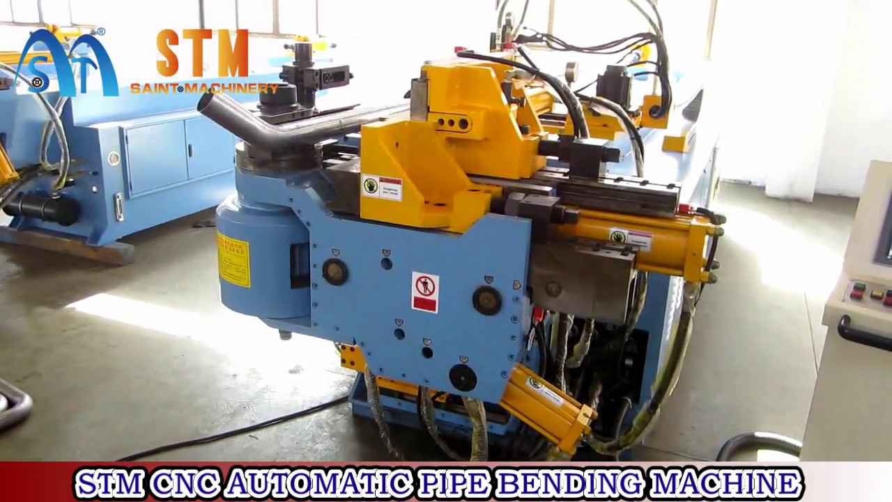 Saint Machinery STM CNC pipe bending machine, mandrel bender, double ...