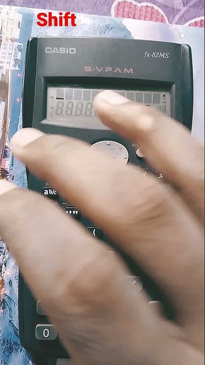 How to reset your calculator. #casio_calculators. #calculator_tricks. #casio - YouTube