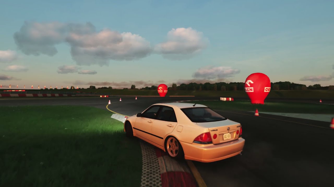 Drifting stock Lexus is200 on Autodrom Słomczyn | Assetto corsa - YouTube