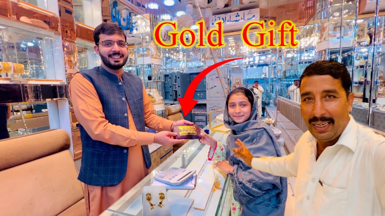 Gold Surprise Gift 🎁 / Ladla jutt vlogs - YouTube