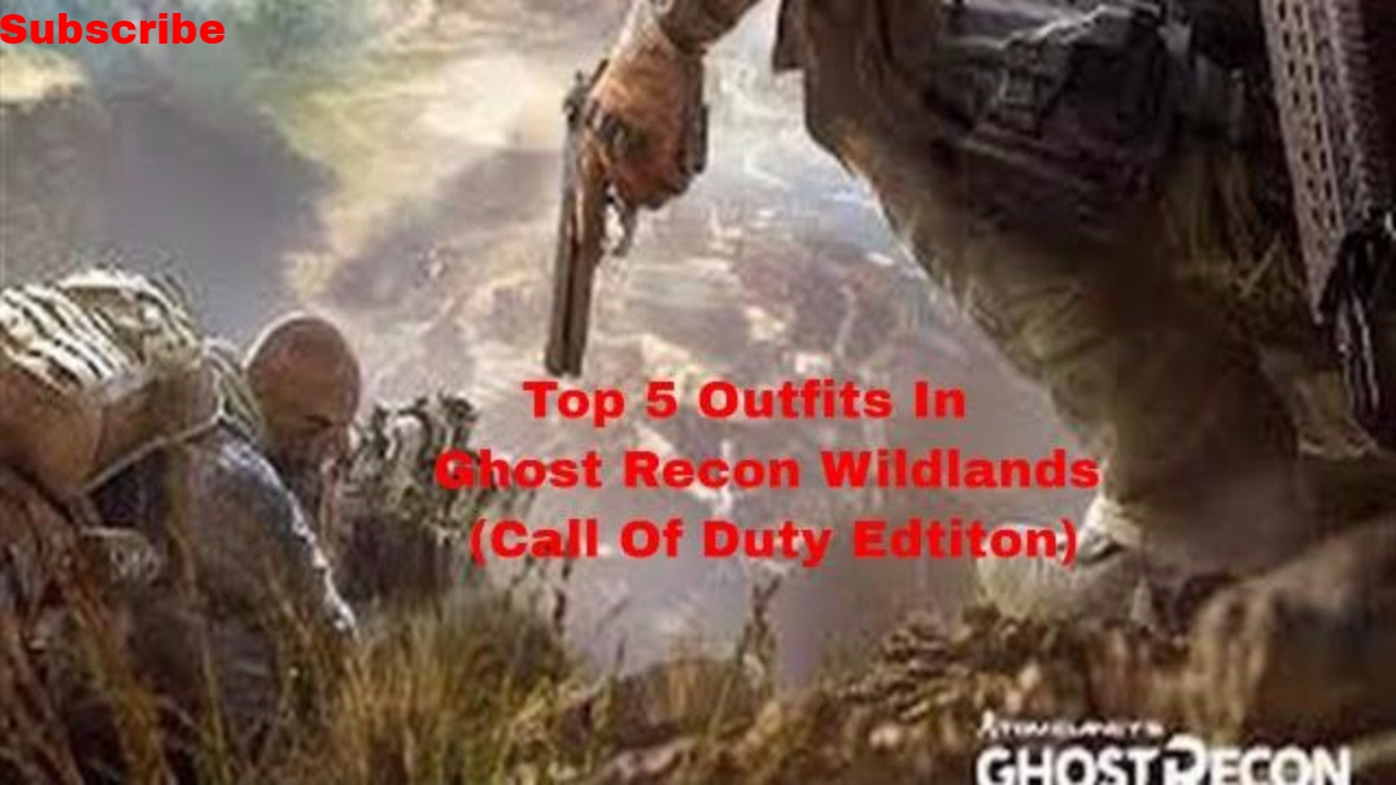 Top 5 Outfits In Ghost Recon Wildlands (Call Of Duty Edition) - YouTube