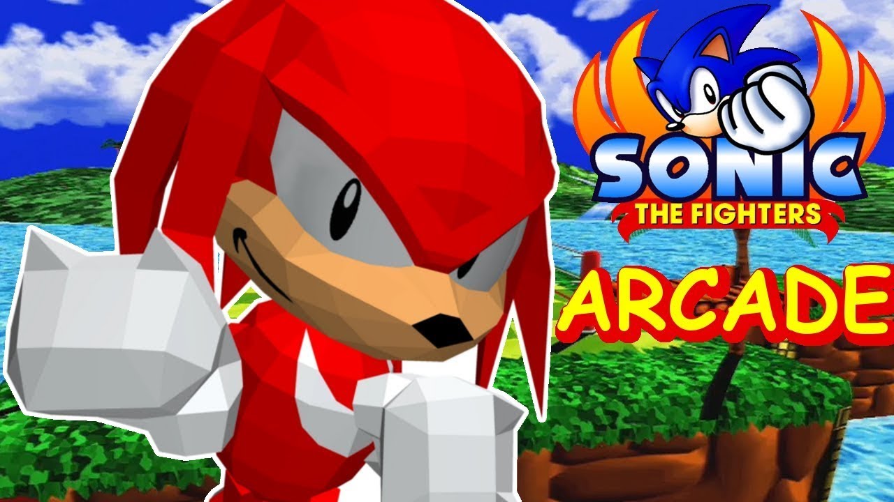 Sonic The Fighters (Knuckles) Playthrough - YouTube