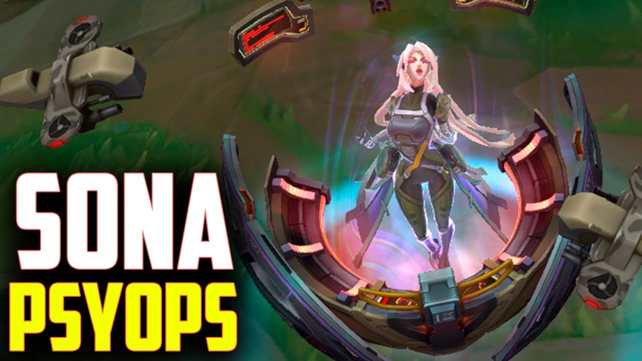 SONA PSYOPS - SKIN LENDÁRIA SONA - YouTube