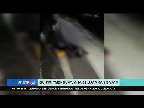 Sakit Hati Ibu Tiri Selingkuh, Anak Hujamkan Sajam!